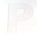 Cookie Cake Stencil - Letter P | Cookie Cake | Lasercut Letters | Large ...
