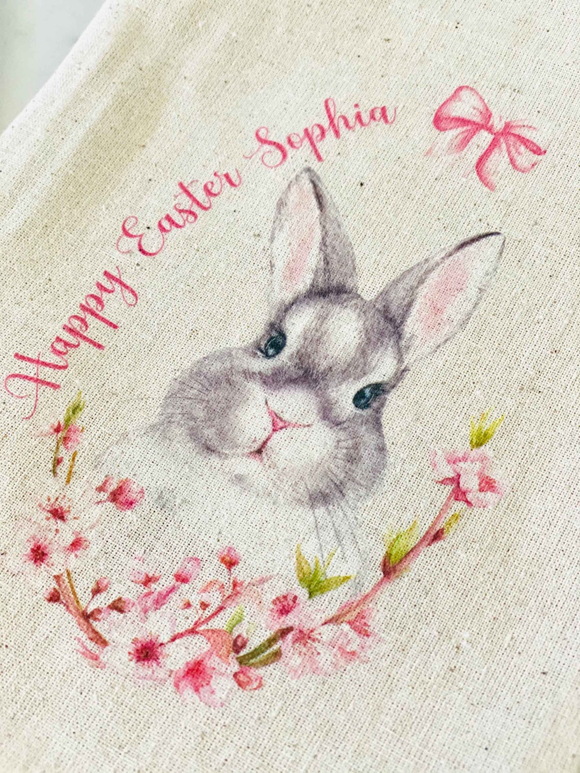 Beautiful Personalised Easter Bunny Jigsaw Puzzle With - Etsy