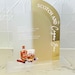 Personalised Half Arch Double Signs With Printed Image, Acrylic Event ...