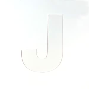 Cookie Cake Stencil - Letter J | Cookie Cake | Lasercut Letters | Large ...