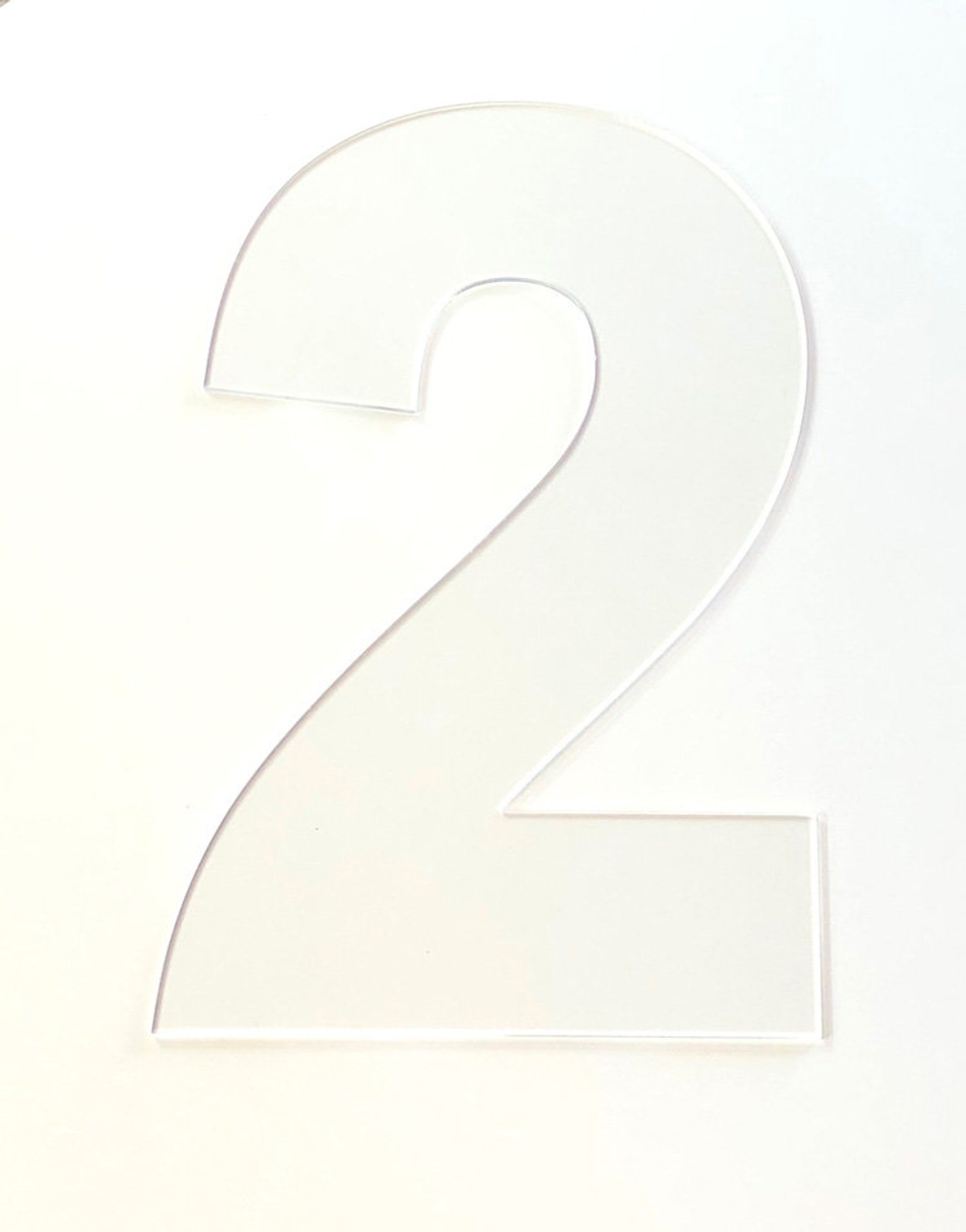 Cookie Cake Stencil Number 2 Cookie Cake Lasercut - Etsy