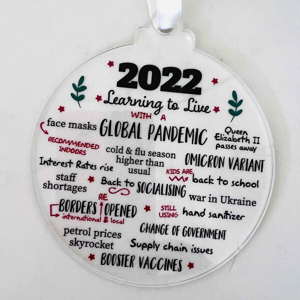 2020 Pandemic Ornament - Etsy