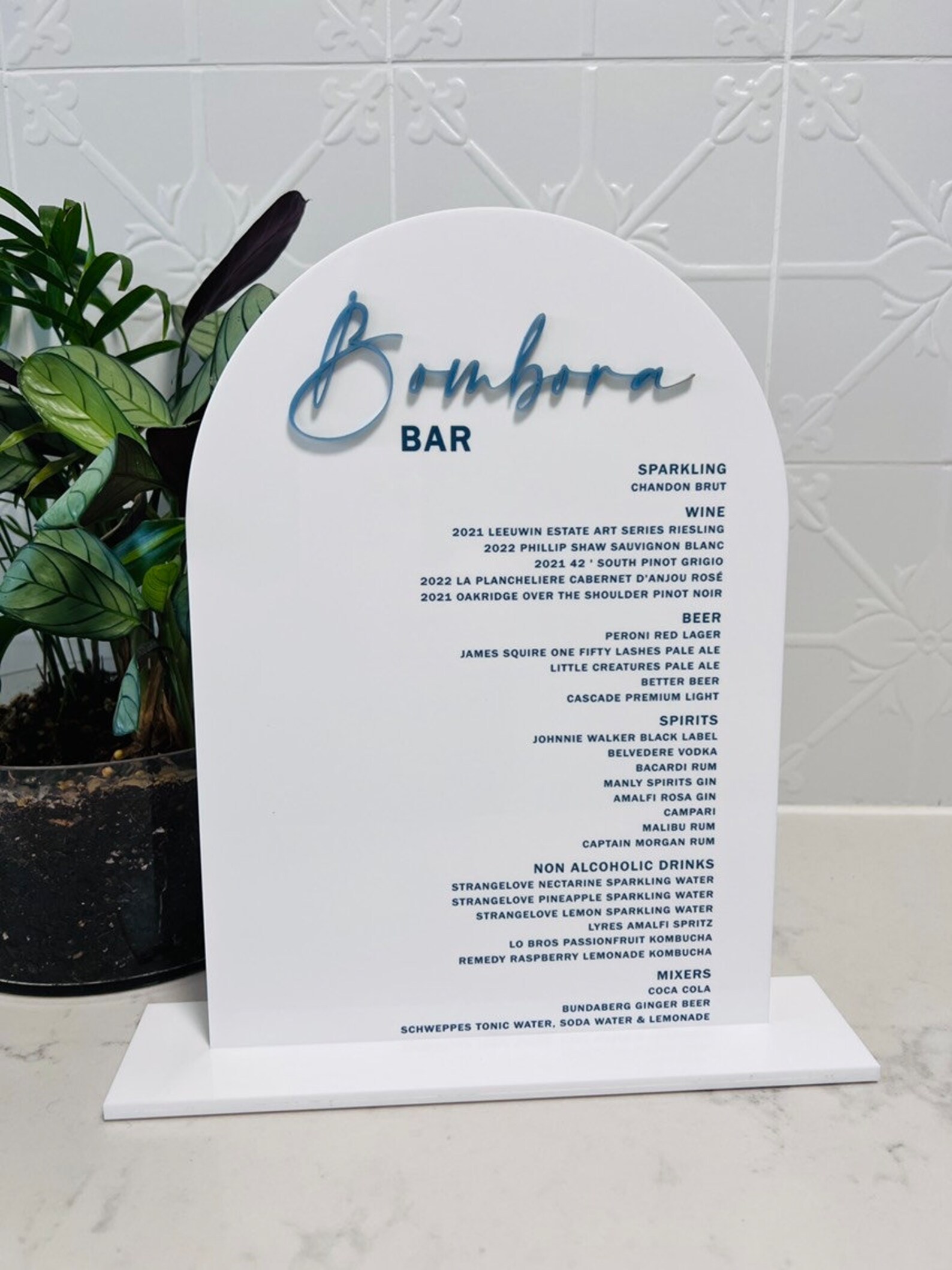 Cocktail Drinks Menu Signage Printed Drinks Menu - Etsy