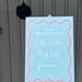 Personalised Wavy Internal Border Sign - Custom Acrylic Sign for ...