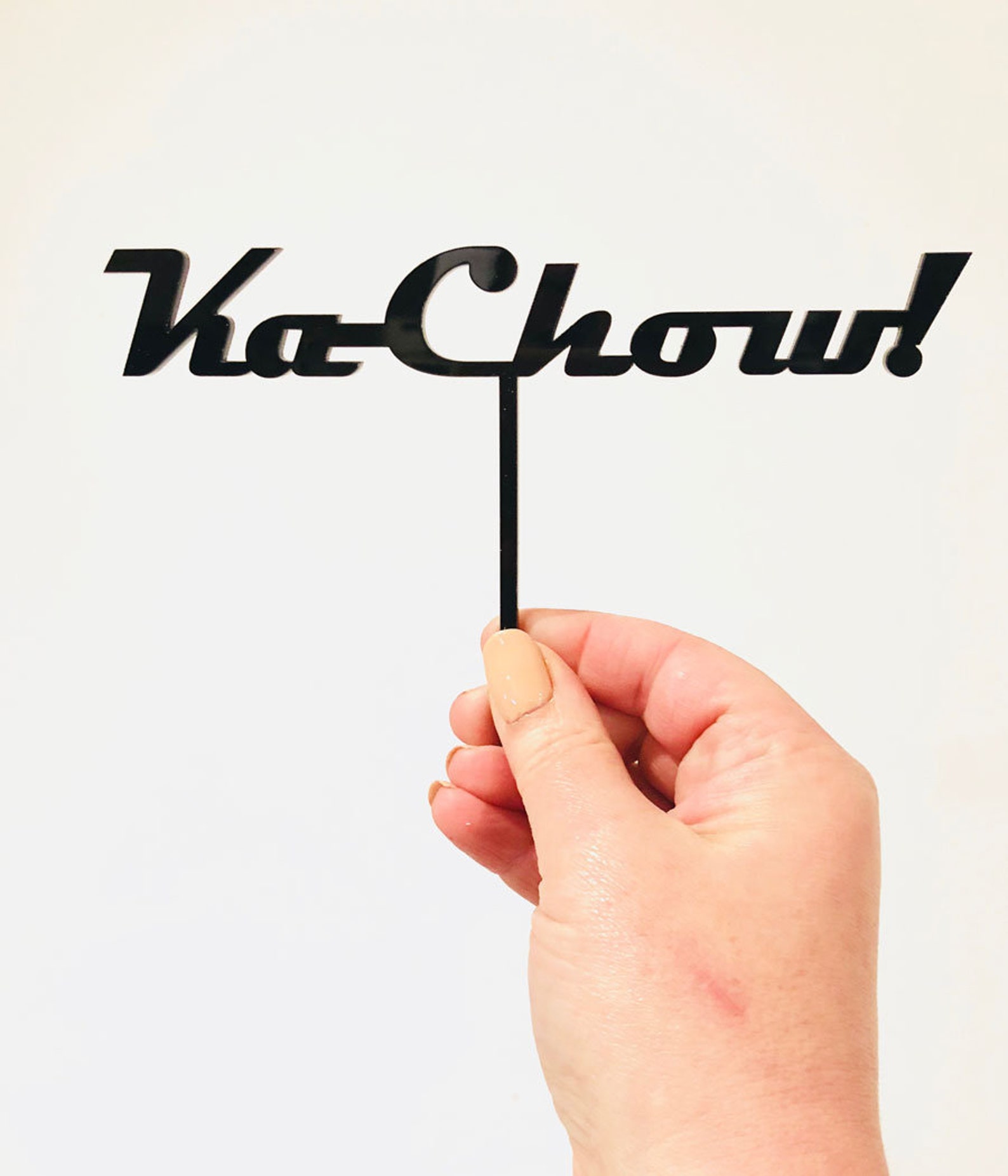 Ka Chow Cars Birthday Cake Topper Cars Ka-chow Cake - Etsy