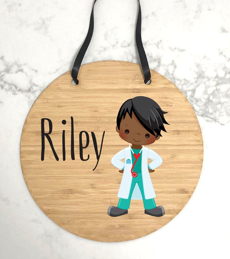 Doctor Personalised Wooden Hanging Sign Christmas Gift Present - Etsy