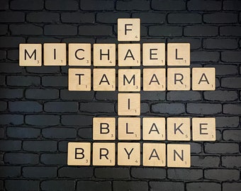 Large Scrabble Tiles - Etsy