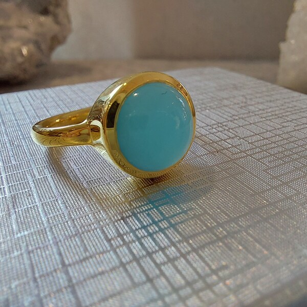 Chalcedon ring - Etsy.de