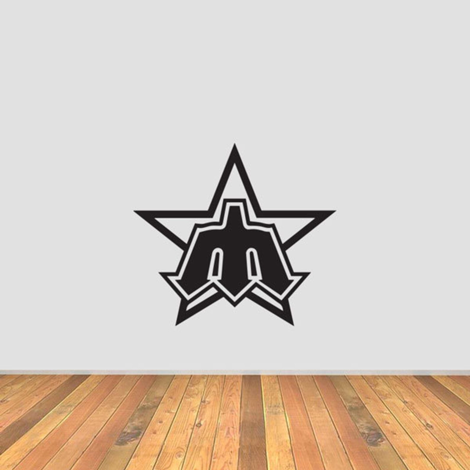 Mariners Trident Star Vinyl Decal | Etsy