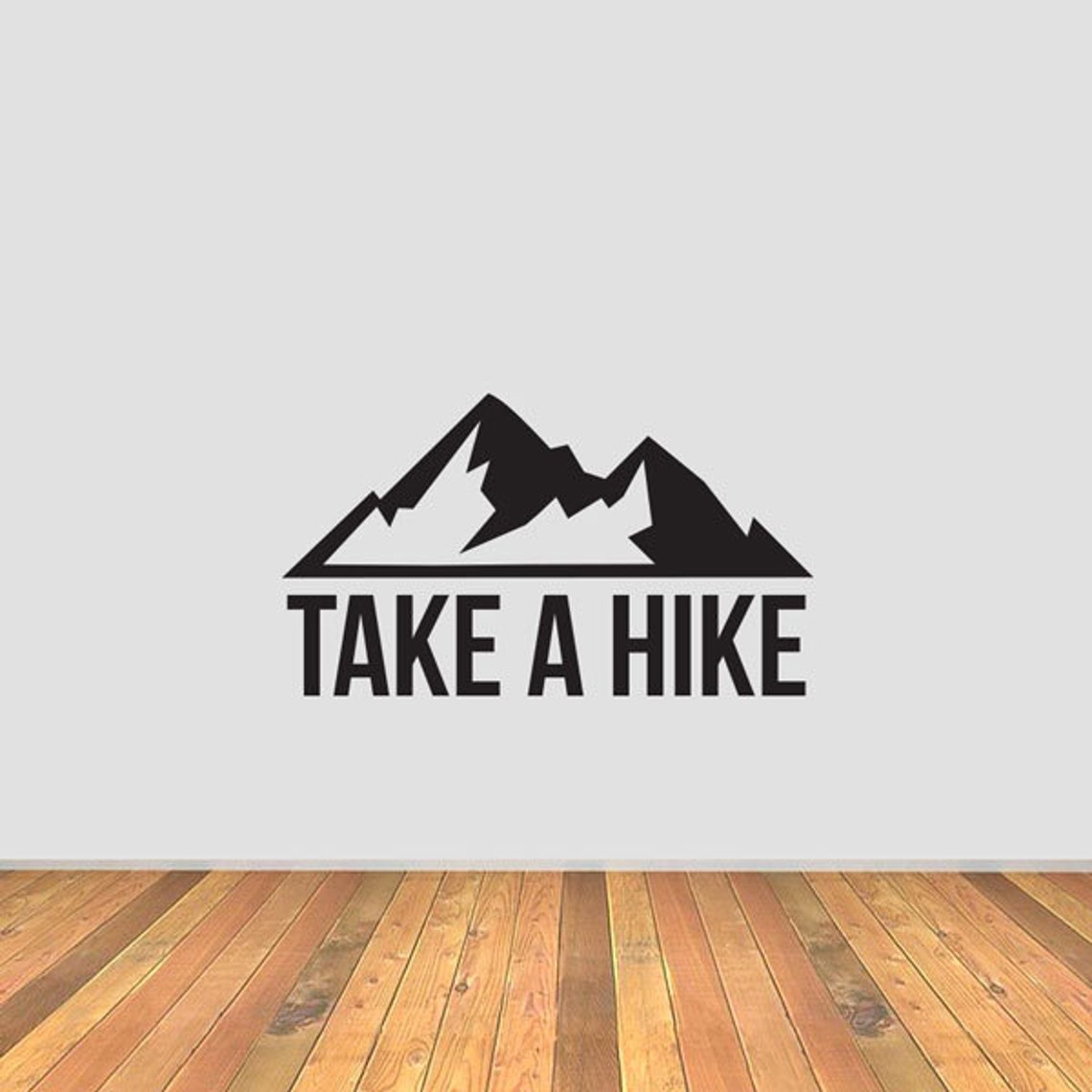 Take A Hike Vinyl Decal - Etsy