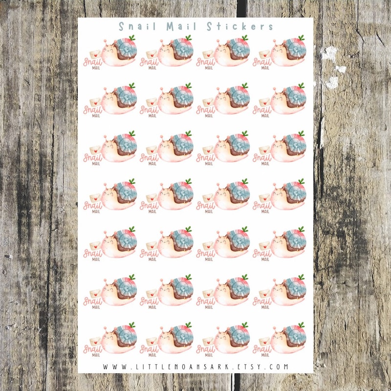 Cute Mailing Stickers - Etsy UK