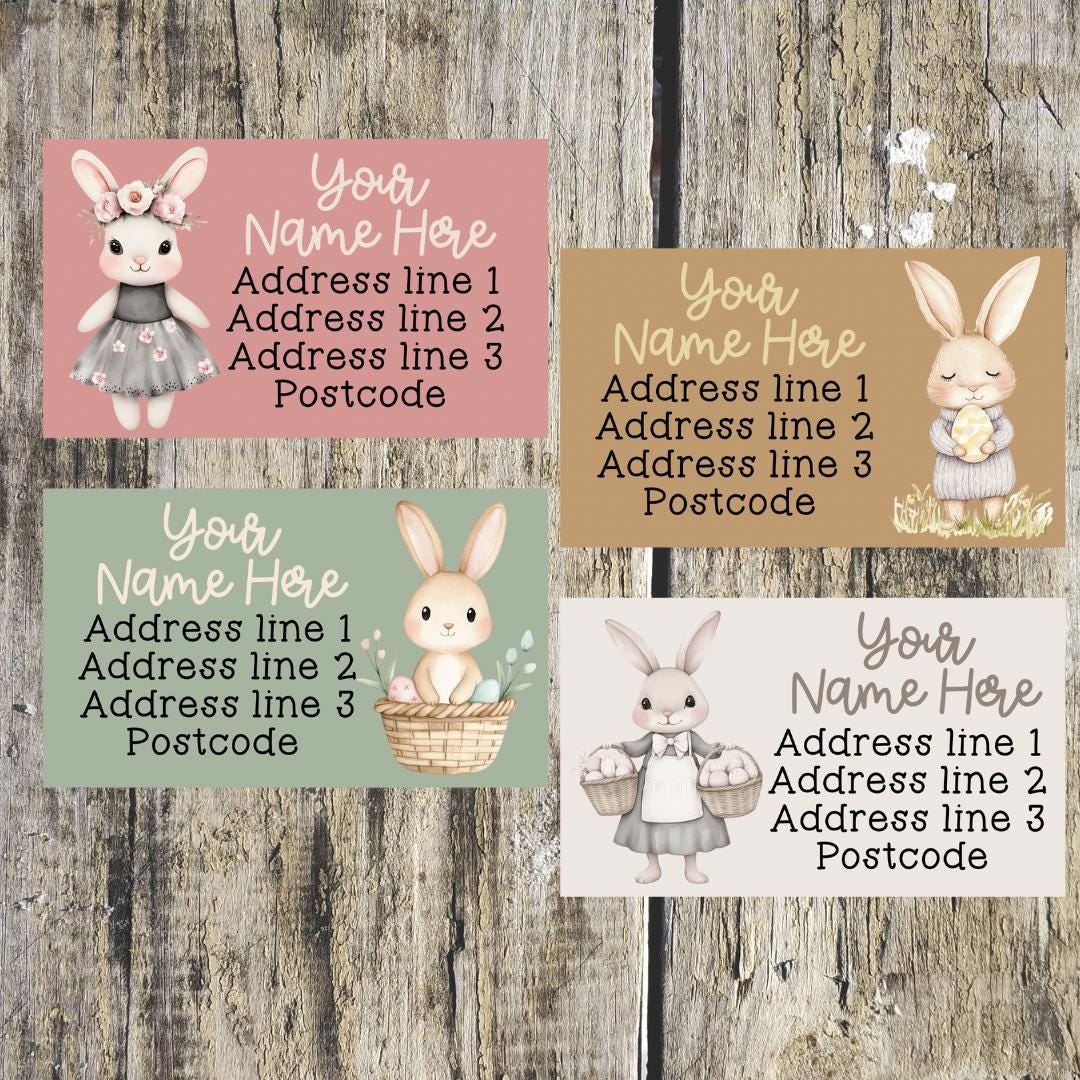 Mini Spring Address Labels Mixed Sheet - Etsy