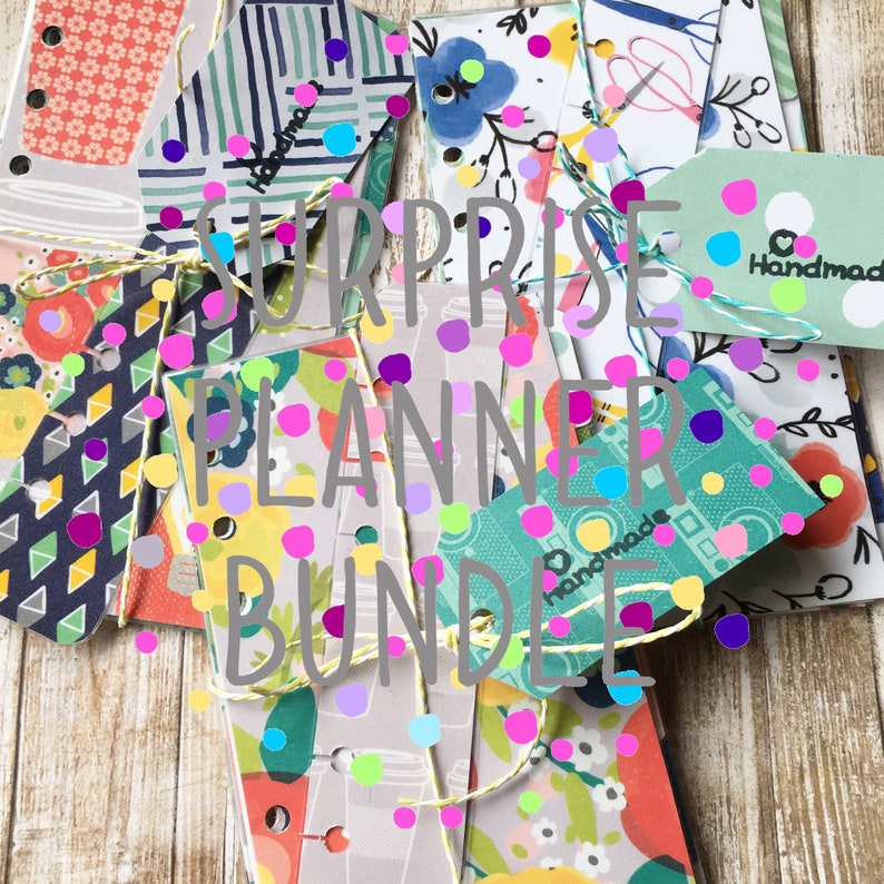Surprise Planner Bundle | Etsy