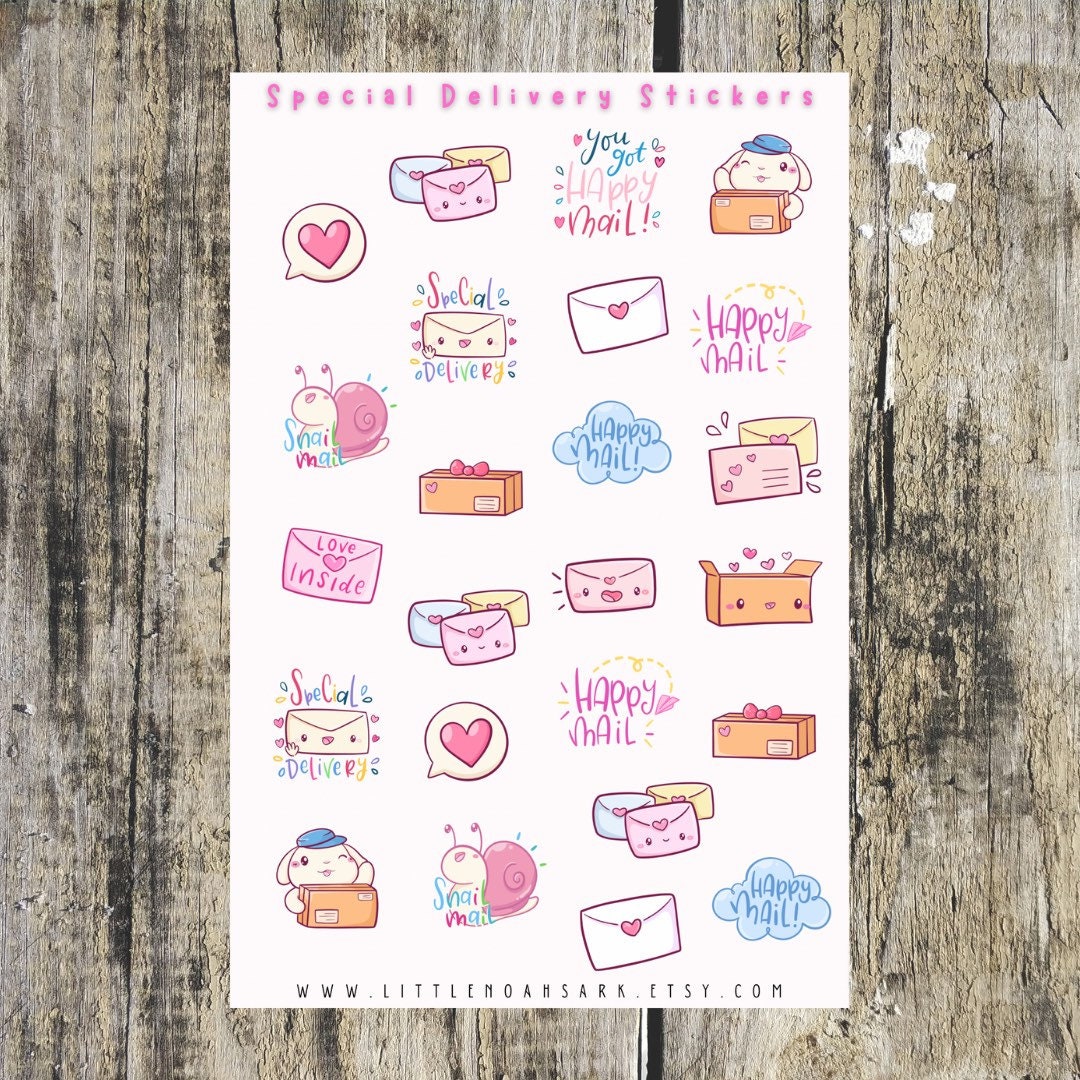 Special Delivery Stickers - Etsy