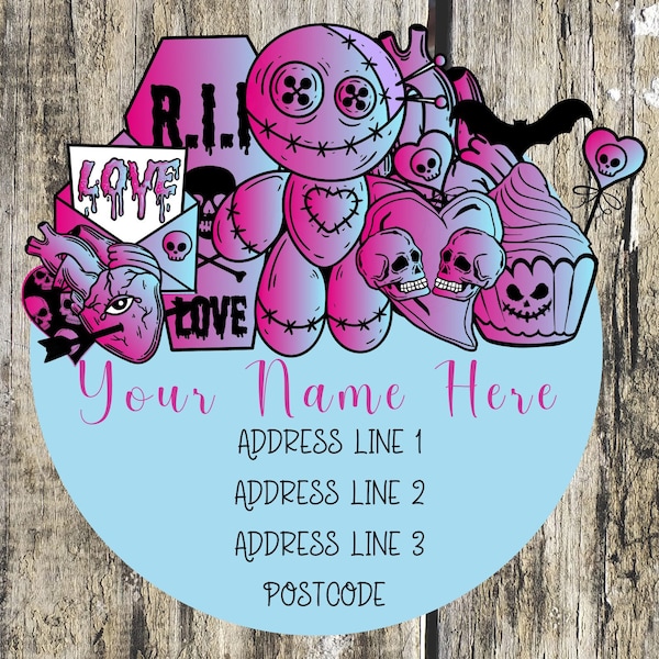 Gothic Labels - Etsy UK