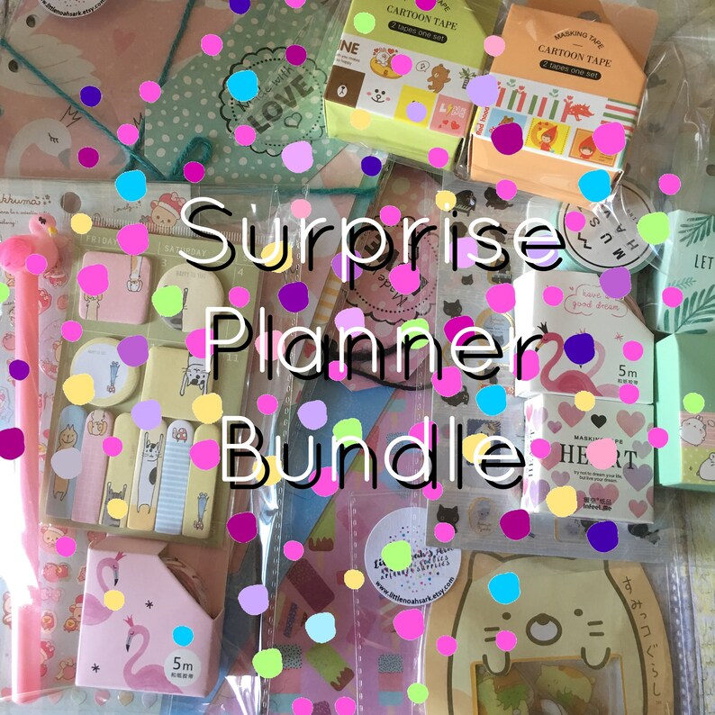 Surprise Planner Bundle | Etsy