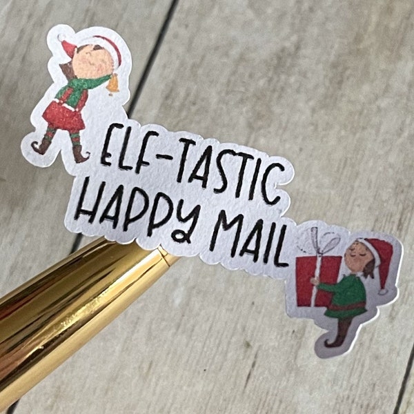 Elf Stickers - Etsy