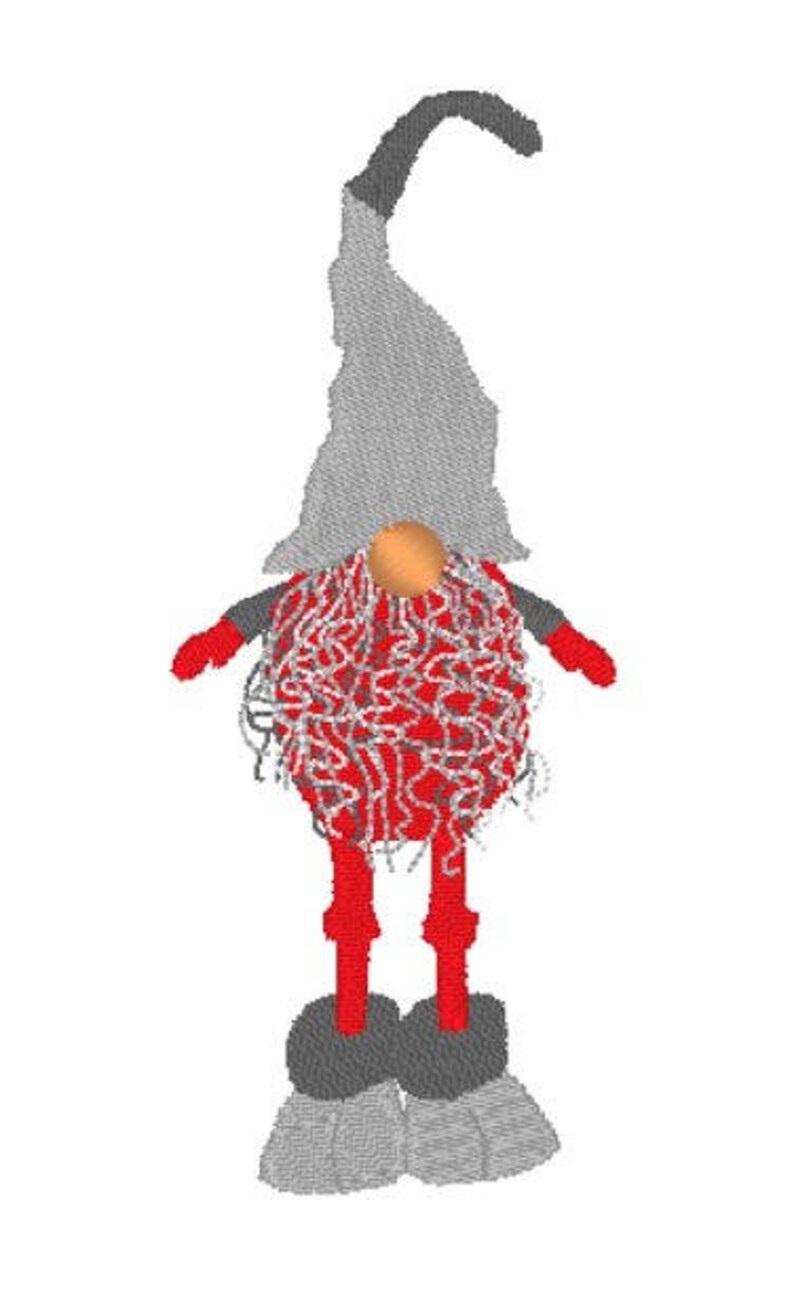 Swedish Gnome - Tomte - Christmas - Embroidery Design - 5x7 Hoop ...