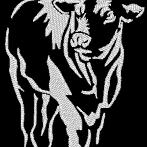 Angus Cattle - Cow - Steer - Embroidery Design Instant Download ...