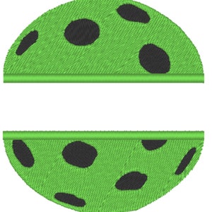 SPLIT Pickleball Embroidery Design -1 4inch Size, 2 Designs, Multiple ...