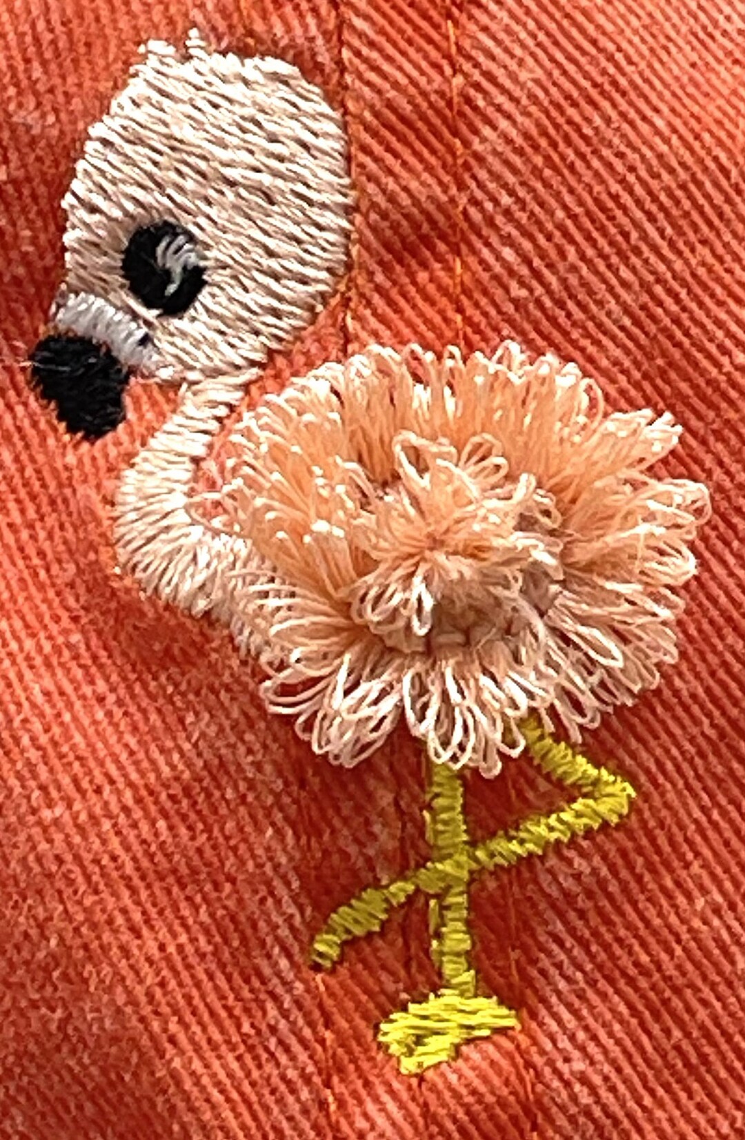 Baby Flamingo Fringe Machine Embroidery Design - 2 Sizes - Etsy