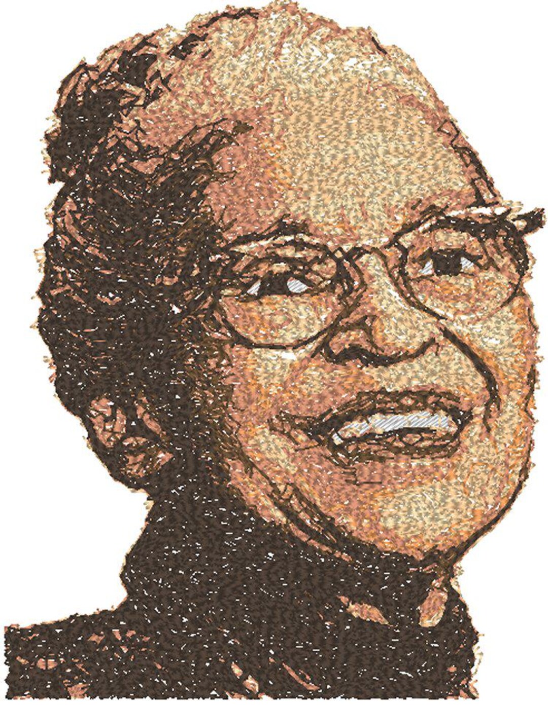 Rosa Parks Embroidery Design – Photo Stitch, 5x7 Hoop (digital Download ...