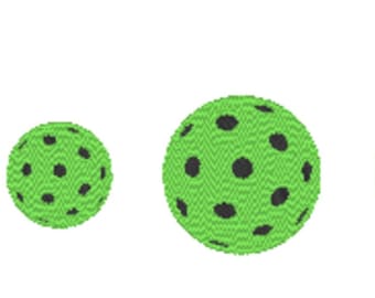 Pickleball Machine Embroidery Design 3 Sizes (Instant Download) - Etsy