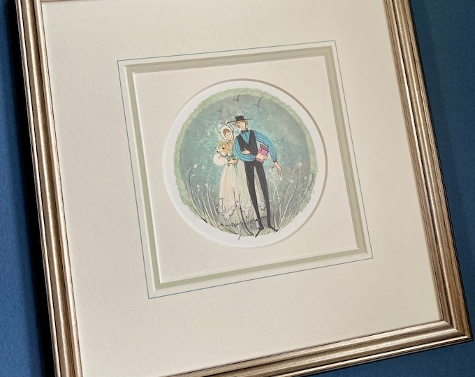 P Buckley Moss, June, Framed Moss Art, Patricia Buckley Moss, Pat ...