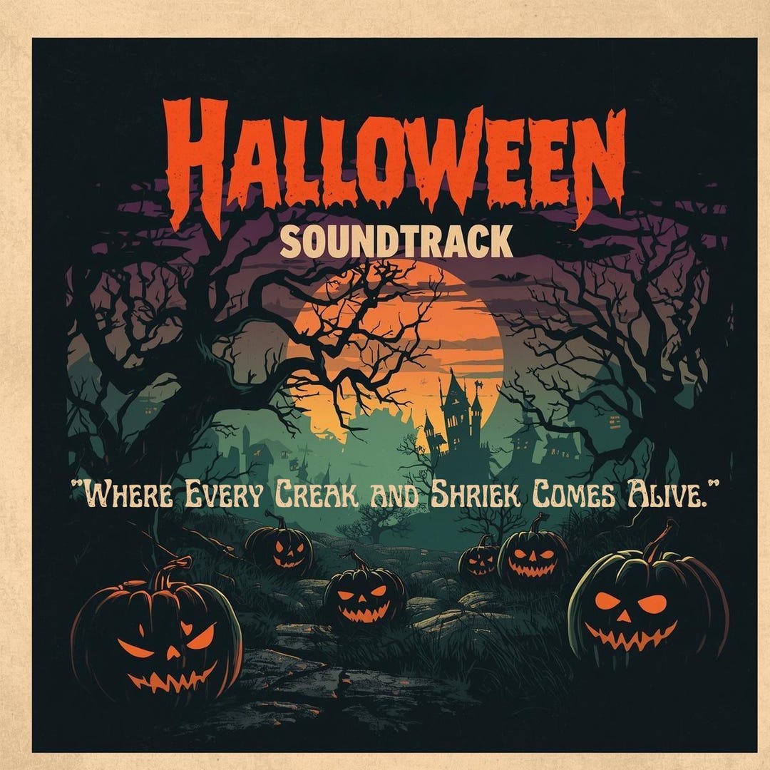 Haunted Halloween Sound Effects Album – Creepy Ambience, Spooky Music ...