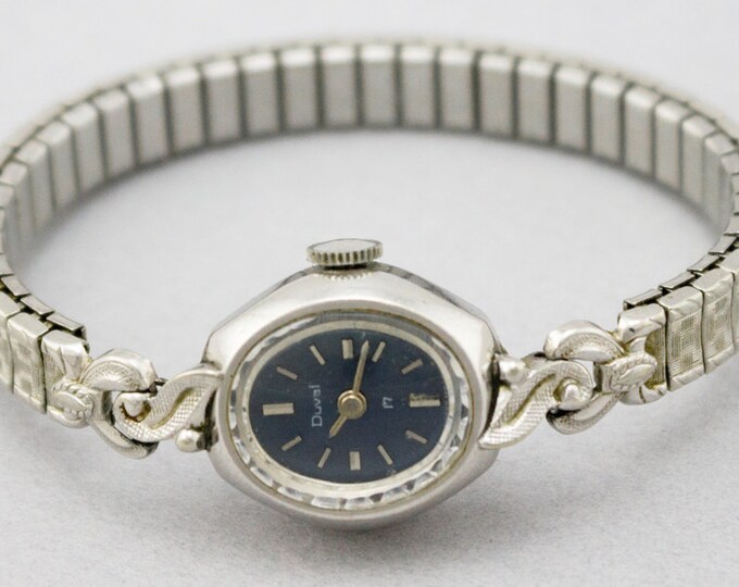Vintage Duval Watch - Swiss Made - Manual Wind-up Watch - 10K. Gold ...