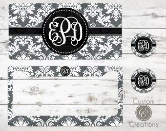 Damask Monogram - Etsy