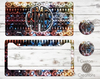 Galaxy License Plate - Etsy