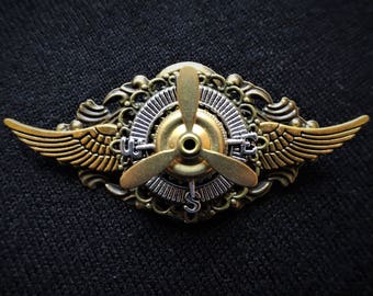 Steampunk Badge | Etsy