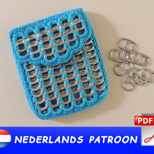 Pop Tab Purse Crochet Pattern PDF ENGLISH - Etsy
