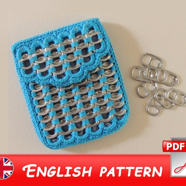 Coin Purse Crochet Pattern With Pop Tabs PDF DUTCH not English - Etsy