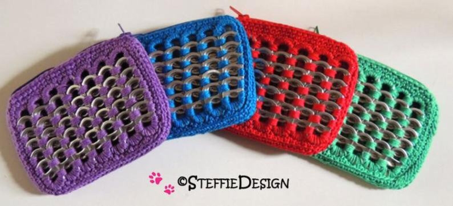 Pop Tab Coin Purse Crochet Pattern PDF ENGLISH - Etsy
