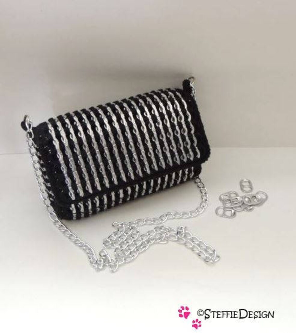 Pop Tab Purse Crochet Pattern PDF ENGLISH - Etsy