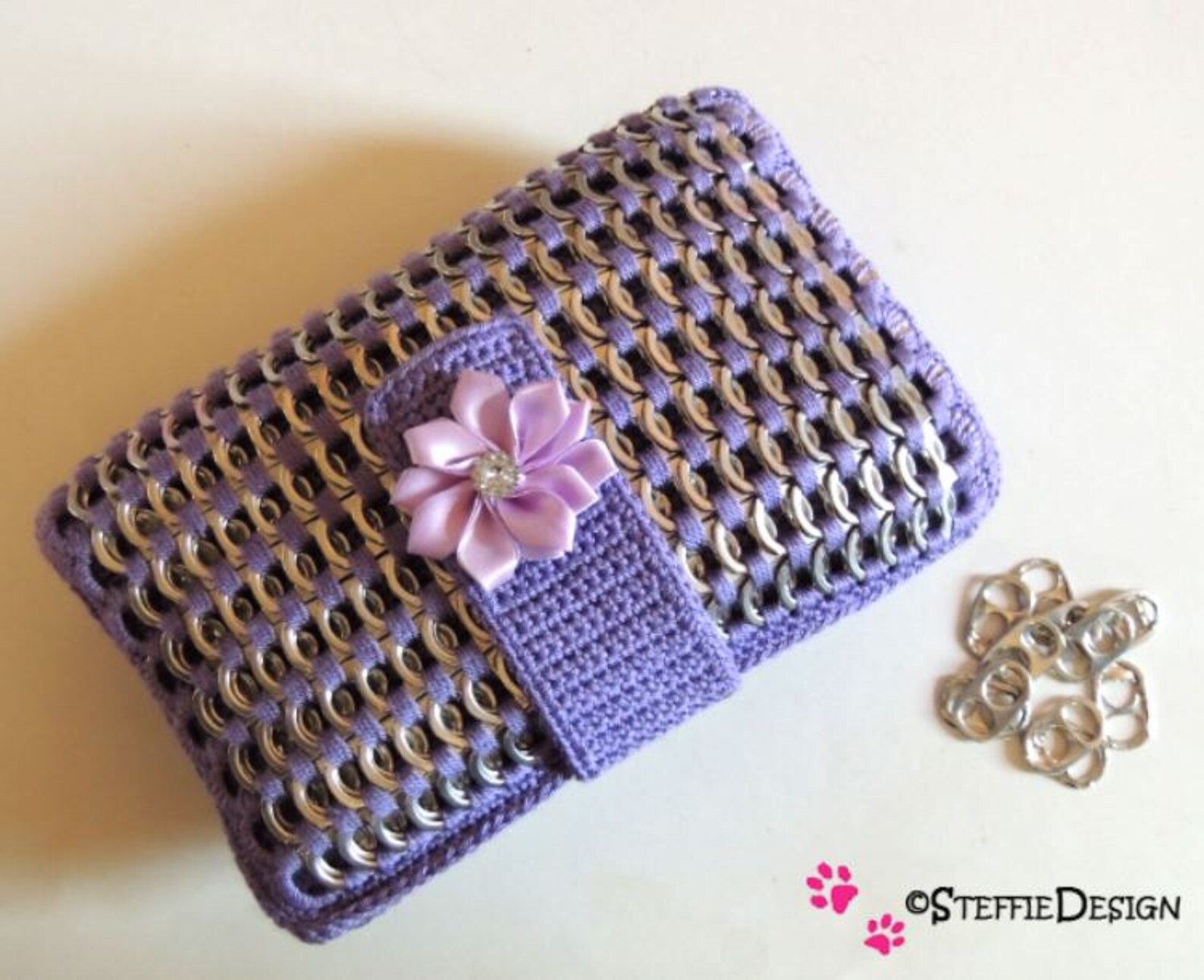 Diaper Bag Crochet Pattern With Pop Tabs PDF DUTCH *not English* - Etsy