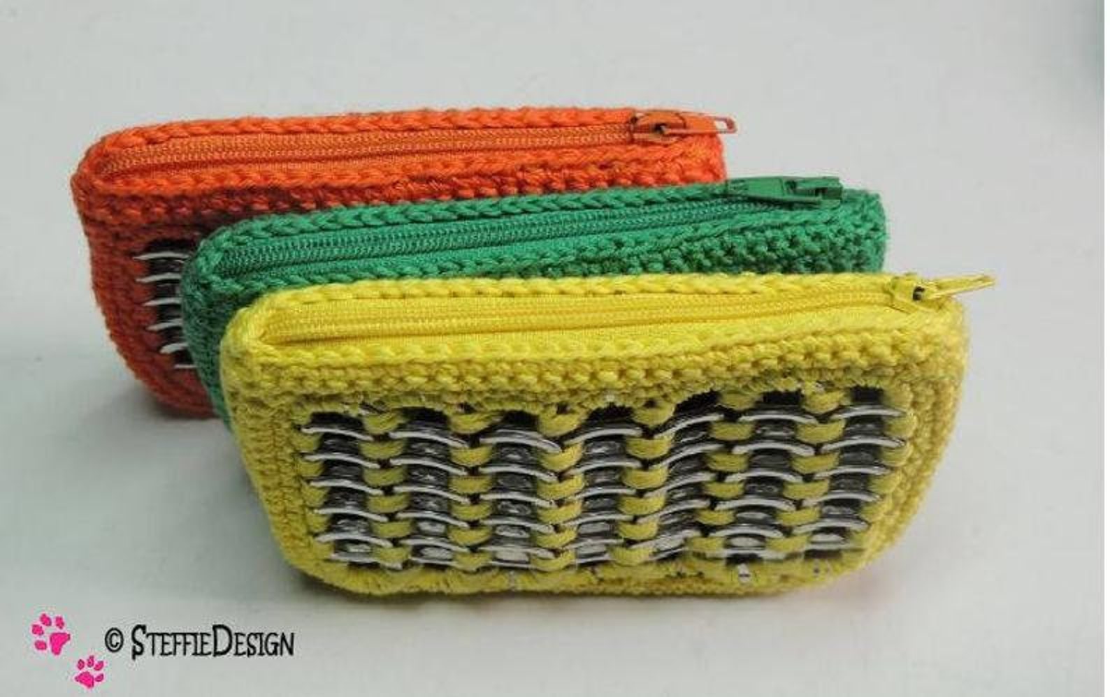 Pop Tab Coin Purse Crochet Pattern PDF ENGLISH - Etsy