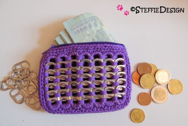 Coin Purse Crochet Pattern With Pop Tabs PDF DUTCH *not English* - Etsy