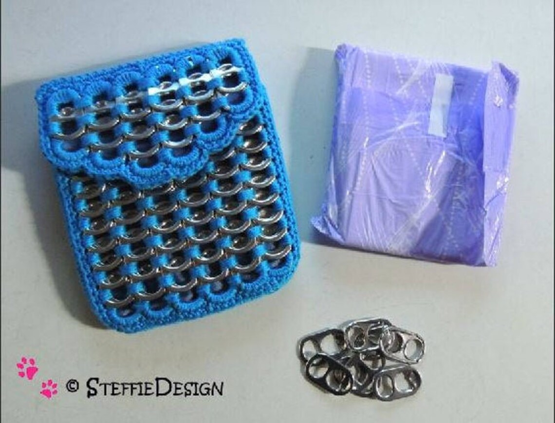 Pop Tab Envelop Purse Crochet Pattern PDF ENGLISH - Etsy