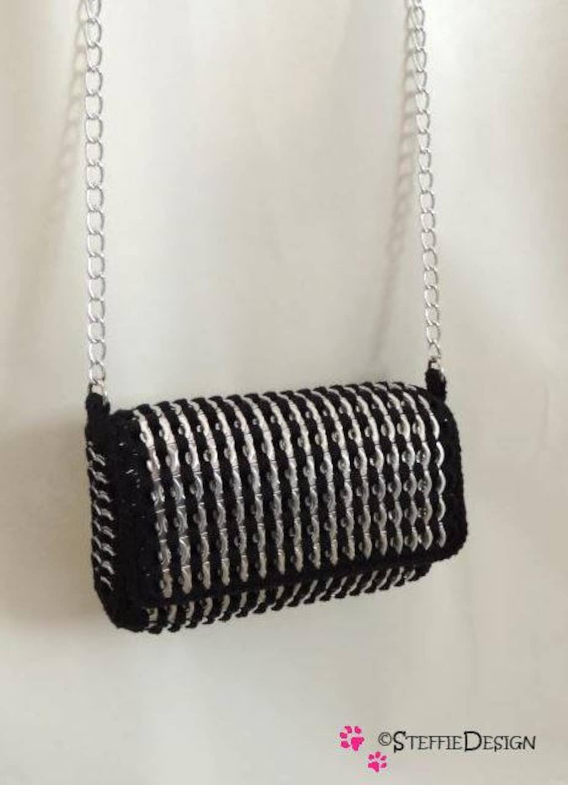 Pop Tab Purse Crochet Pattern PDF ENGLISH - Etsy
