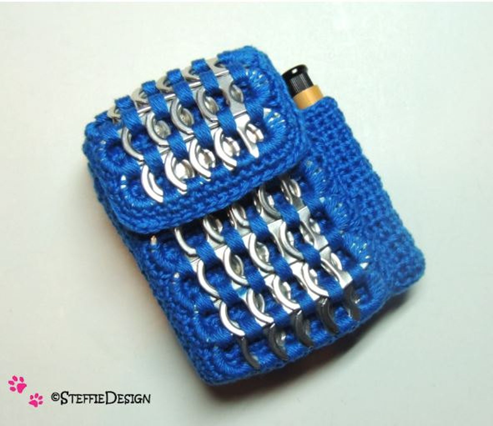 Cigarette Cover Crochet Pattern With Pop Tabs - PDF DUTCH *not English ...