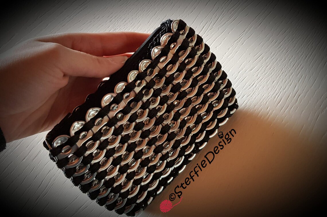 Pop Tab Wallet Crochet Pattern PDF ENGLISH - Etsy