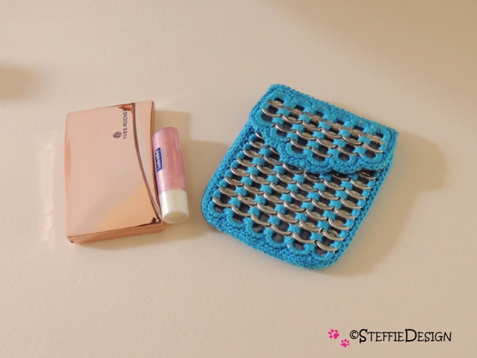 Pop Tab Envelop Purse Crochet Pattern PDF ENGLISH - Etsy