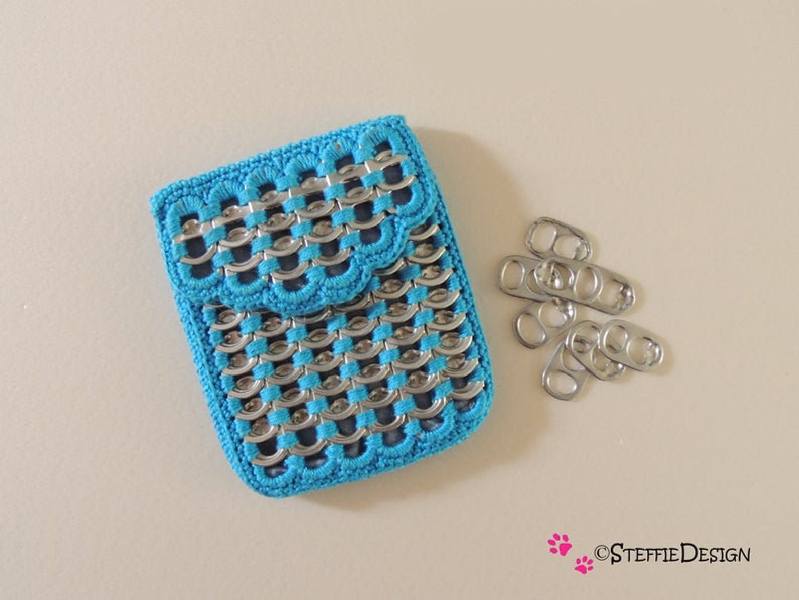 Pop Tab Envelop Purse Crochet Pattern PDF ENGLISH - Etsy