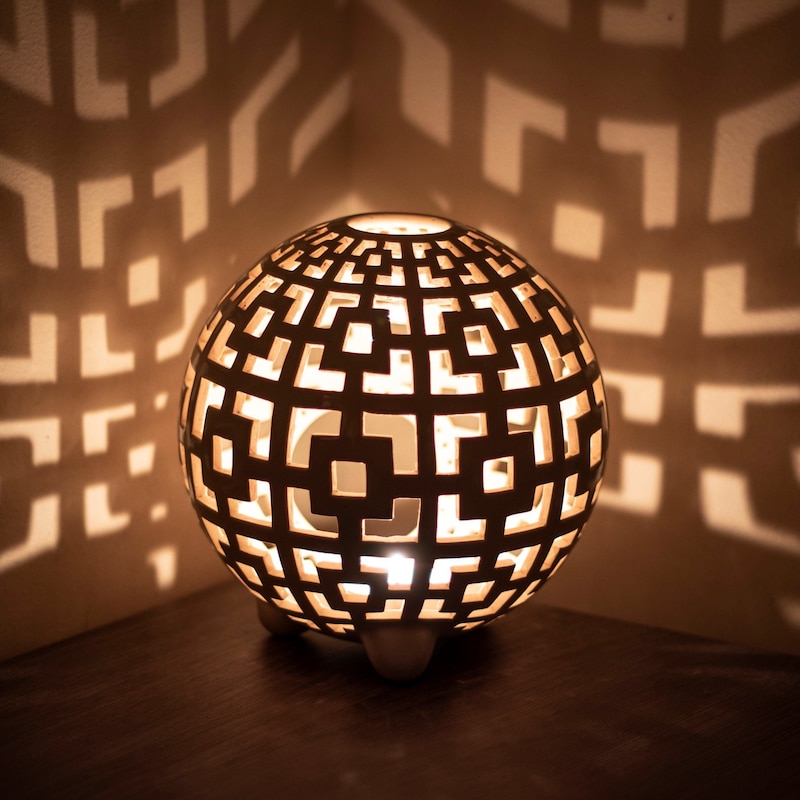 Ceramic Lantern - Etsy