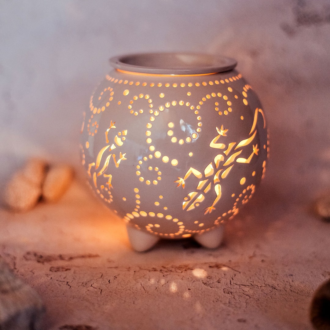 Bearded Dragon Oil Burner & Wax Melt Warmer Ceramic Oil Burner With ...
