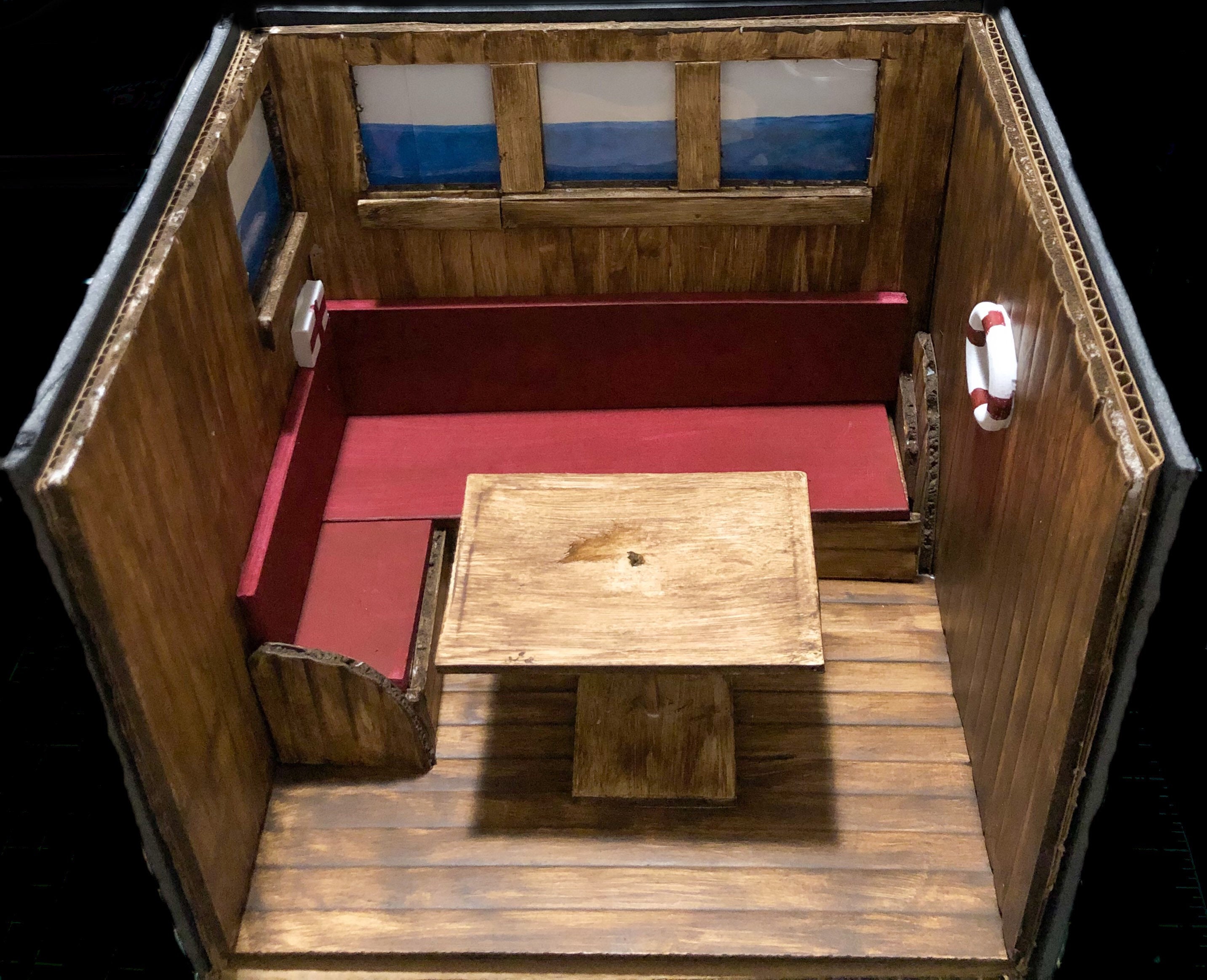 Jaws orca Cabin Diorama. handmade - Etsy