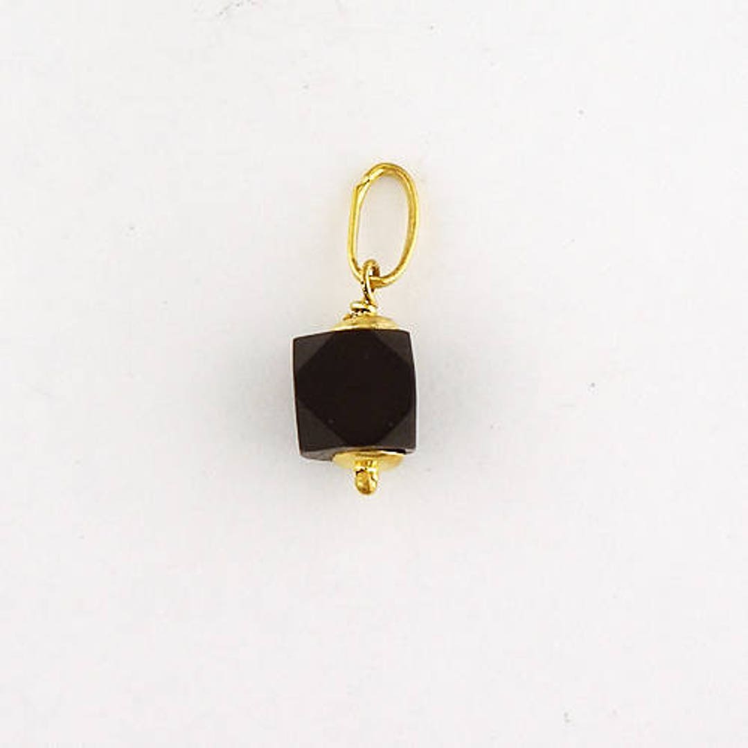 Baby Child 14k Gold Black Jet Ball Azabache Cuban/latin Charm 4mm - Etsy